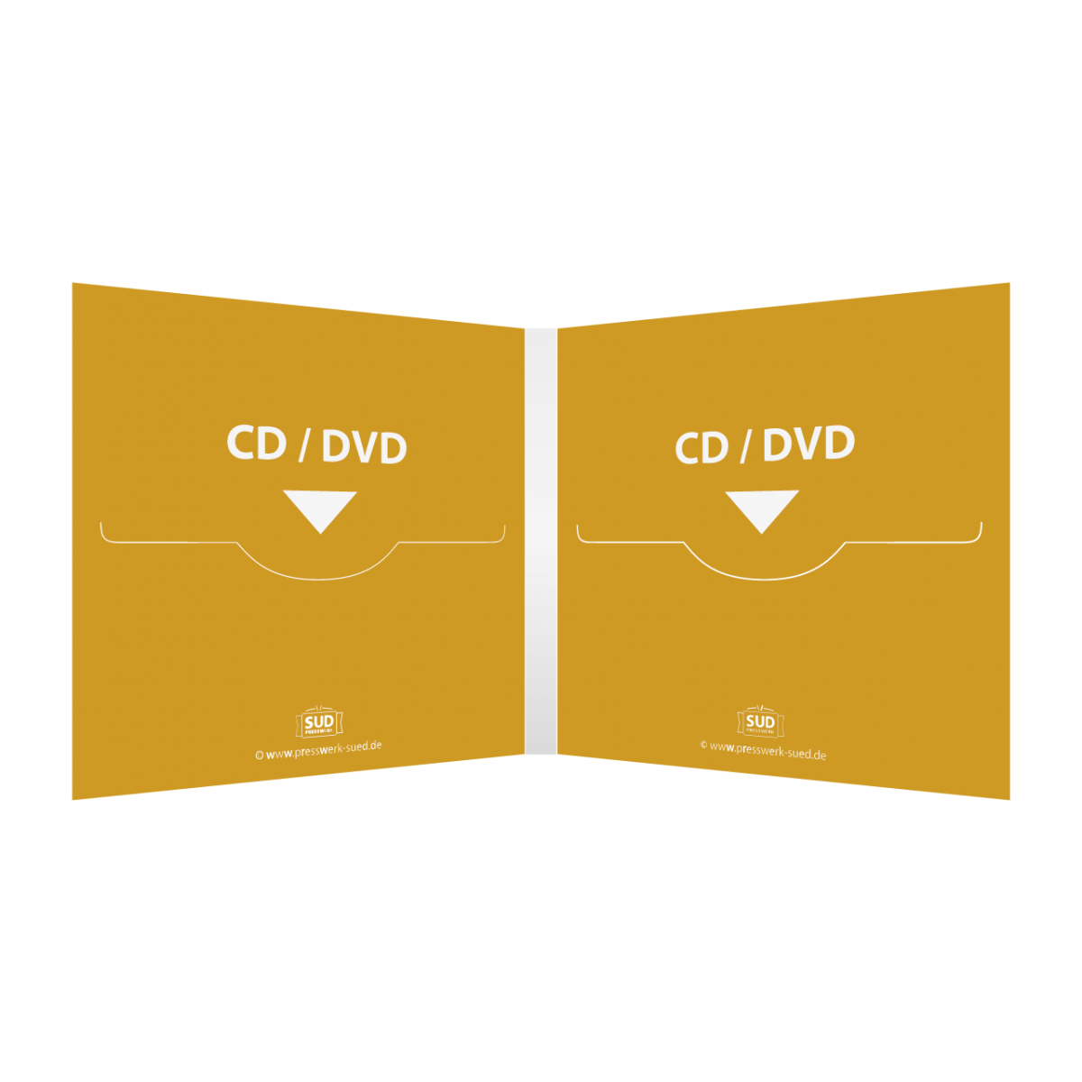 CD Digifile 4-seitig für 2 CD´s oder DVD´s | Presswerk Süd - CD & DVD ...